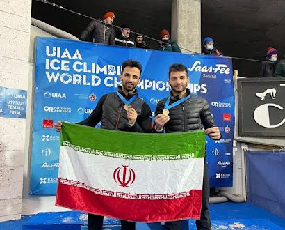 Iranian ice climbers shine at 2024 Ice Climbing World Cup – صراط عشق